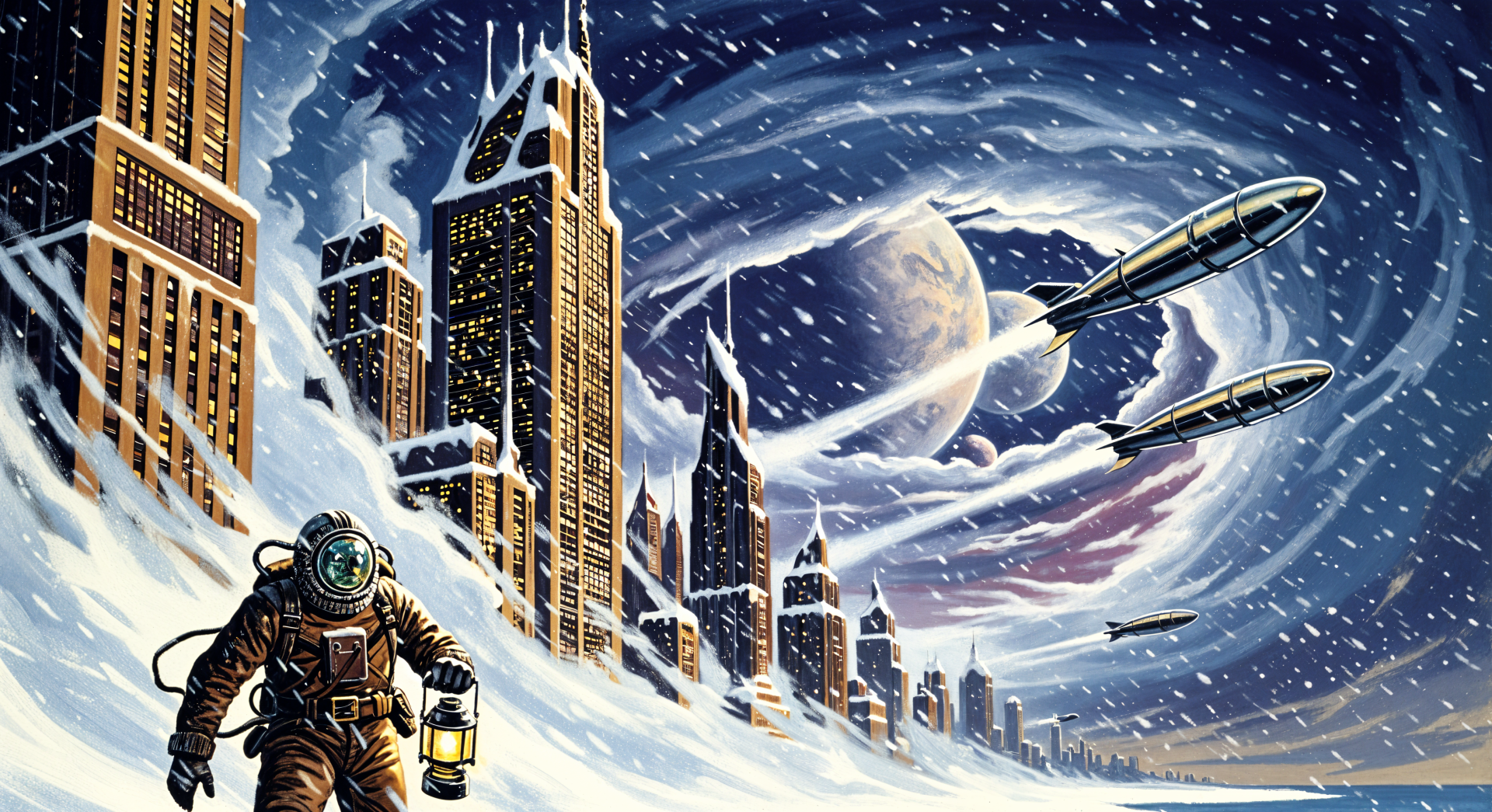 Blizzard Citadel — 4K Ultra HD Wallpaper by QuantumCurator