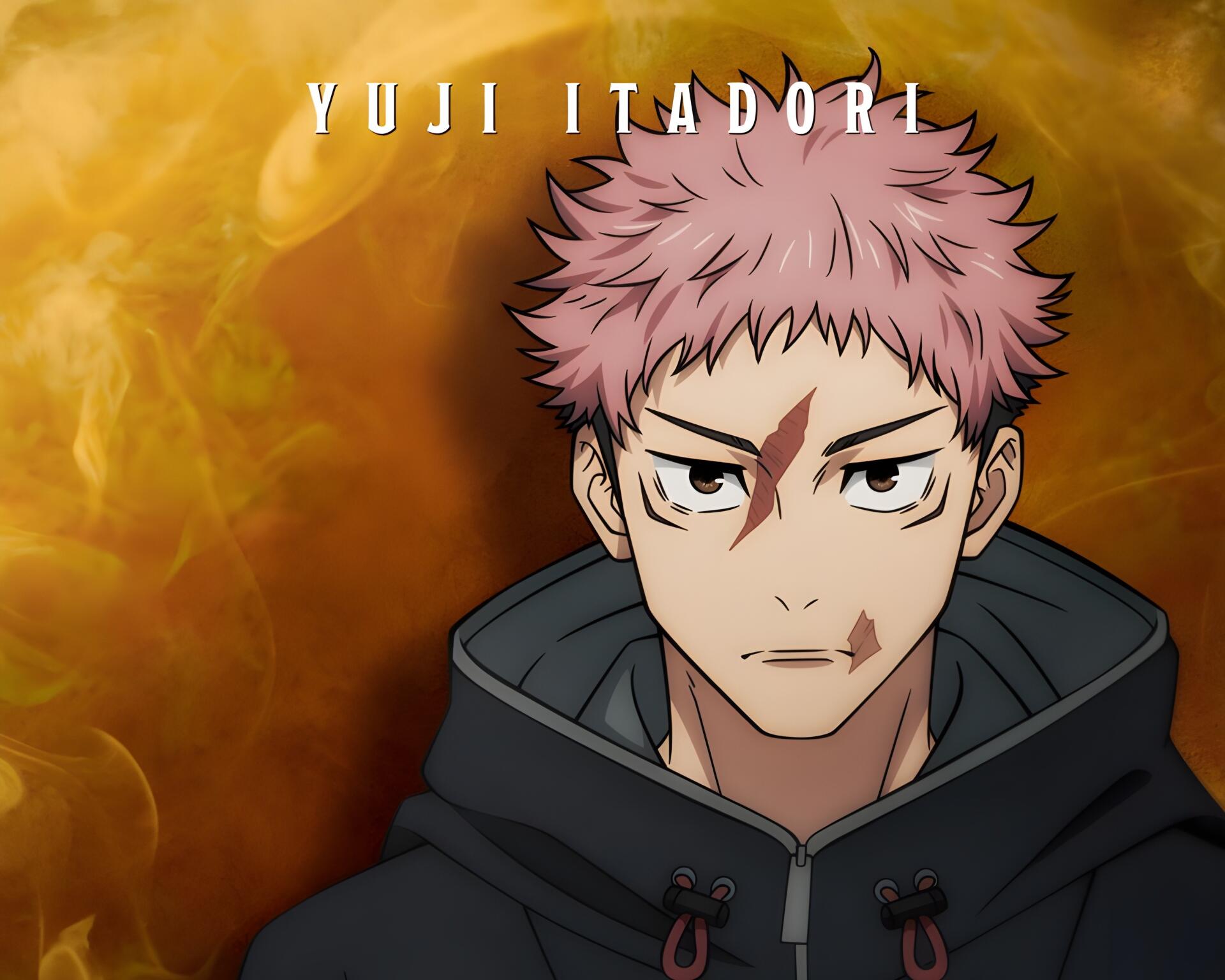 Yuji Itadori — Jujutsu Kaisen: 2K Quad HD Heroic Portrait