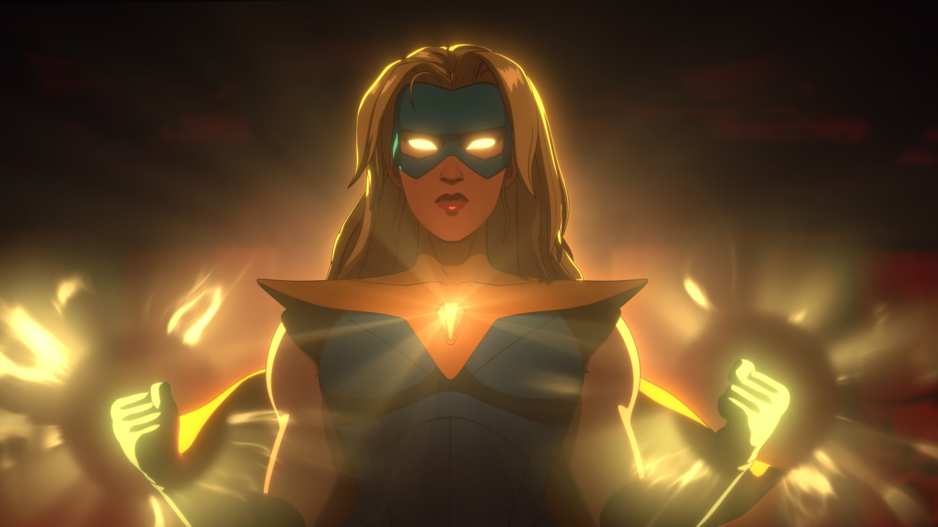 Dispatch: Blonde Blazer — 2K Quad HD Video Game Superhero Wallpaper