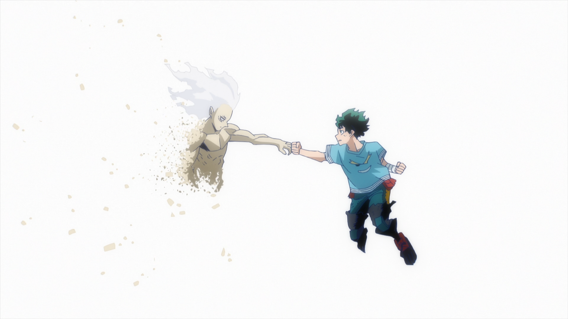 MHA — Tomura Shigaraki & Deku: Fractured Reach (HD Wallpaper)