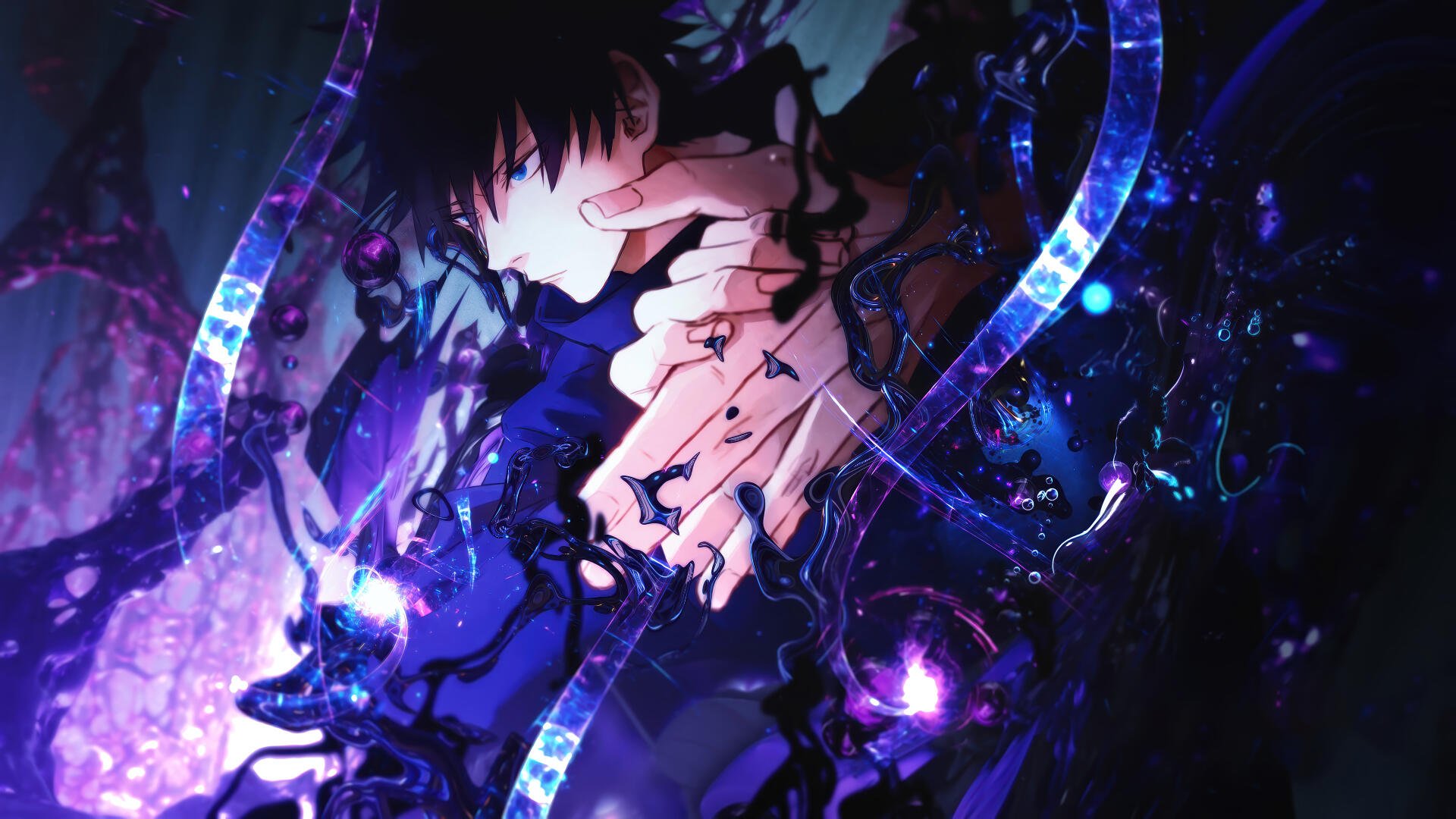 Jujutsu Kaisen 4K Ultra HD Wallpaper — Cursed Nightfall