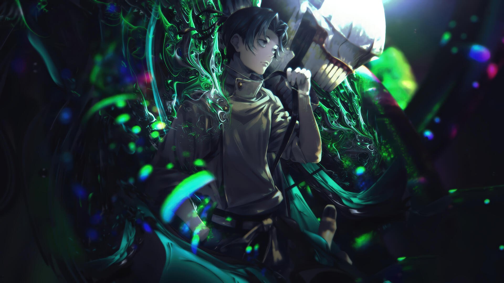 Jujutsu Kaisen 4K Wallpaper — Cursed Energy Resonance