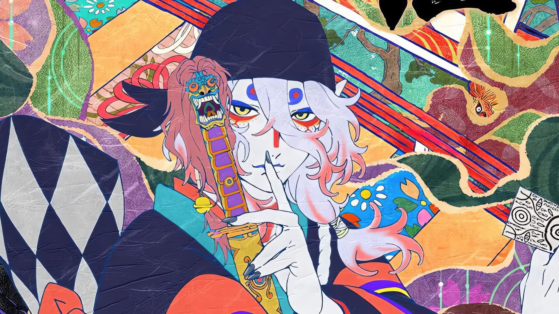 Download Anime Mononoke Kusuriuri (Mononoke) 4k Ultra HD Wallpaper