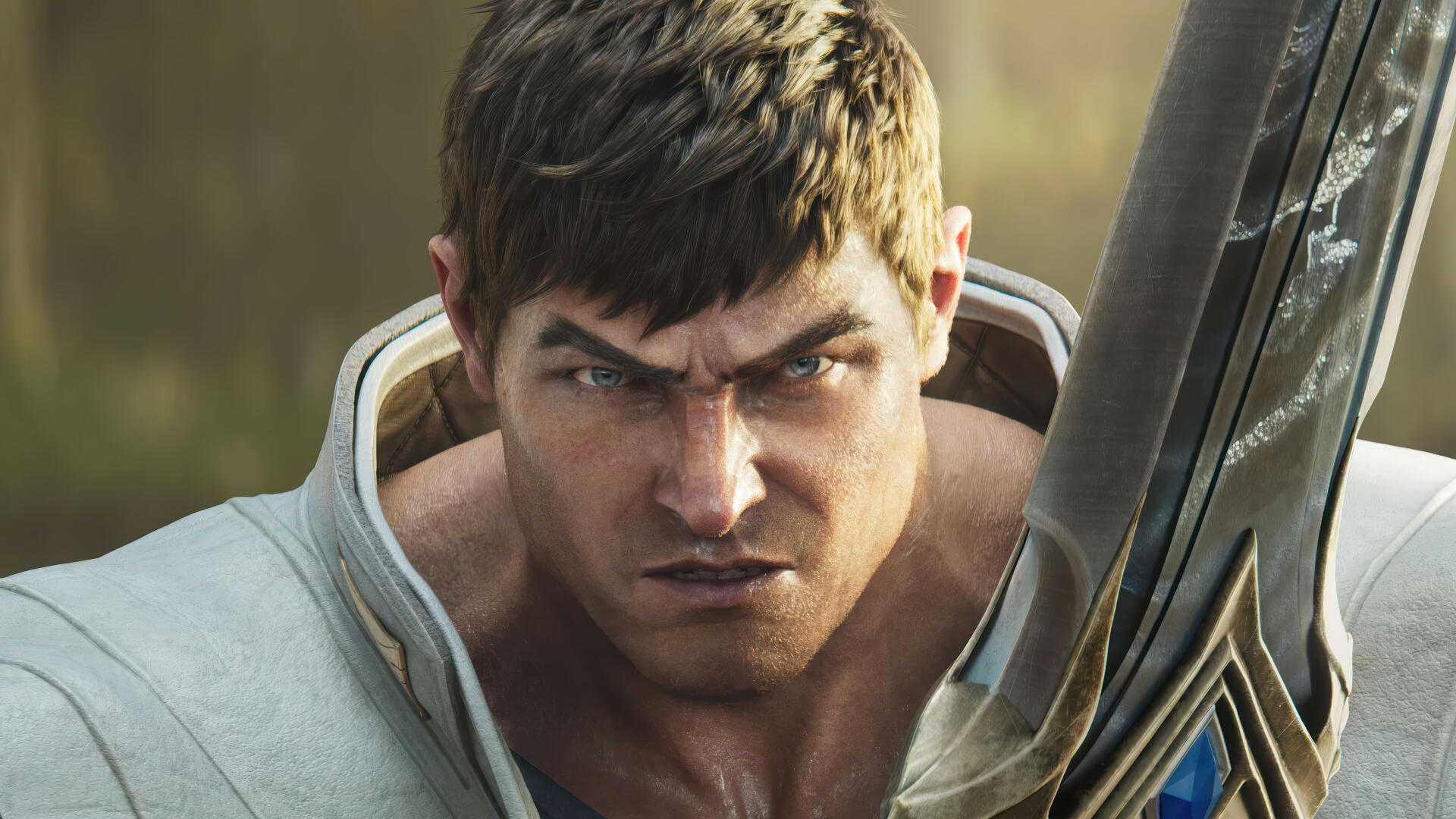 League of Legends — Garen: Demacian Might (4K Ultra HD Wallpaper)