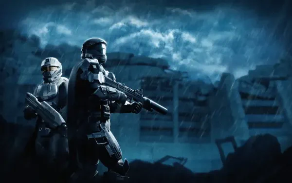 ODST Nightfall Halo 3 4K Ultra HD Wallpaper 3840x2160 Wallpaper Abyss