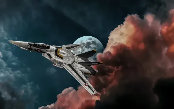 Macross Night Sky Rider — Robotech HD Wallpaper