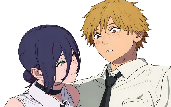 Reze & Denji — Chainsaw Man 4K Ultra HD Wallpaper