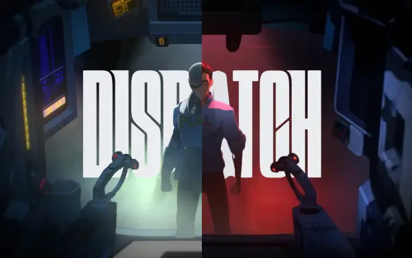 Dispatch - 5K Ultra HD Game Logo Wallpaper