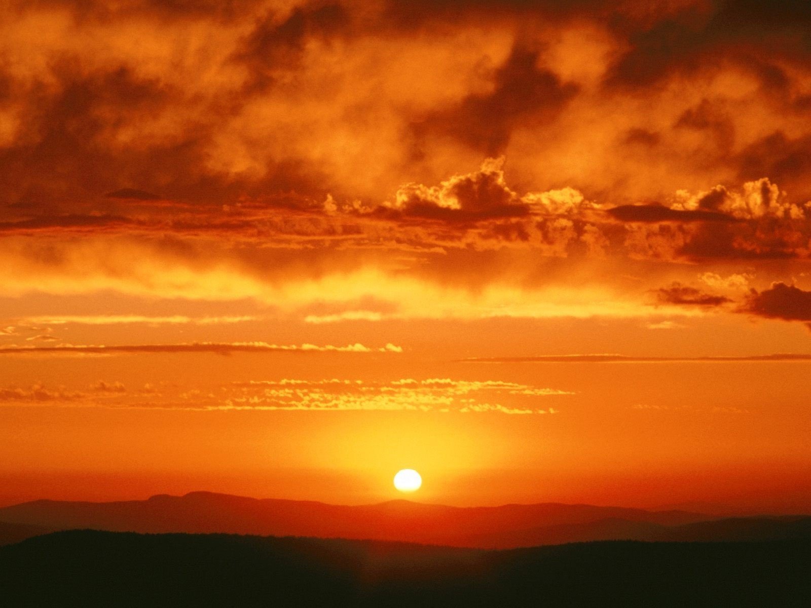 Download Nature Sunset Wallpaper