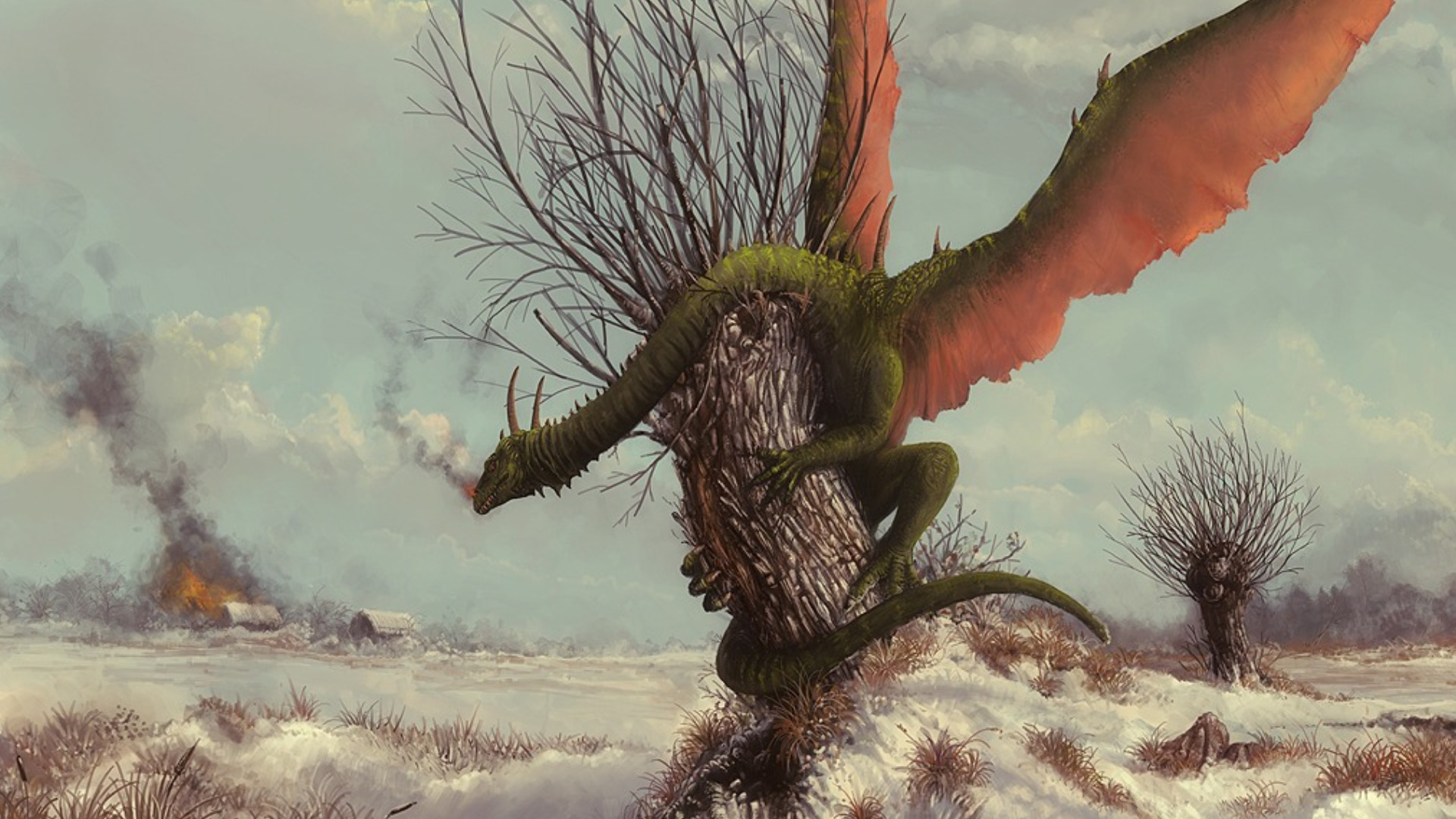 Nature Dragon Wallpaper For Windows