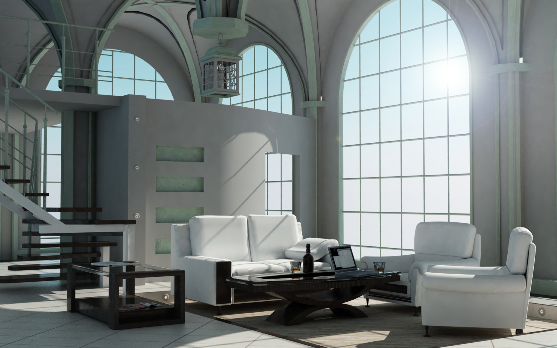 Download Man Made Room HD Wallpaper