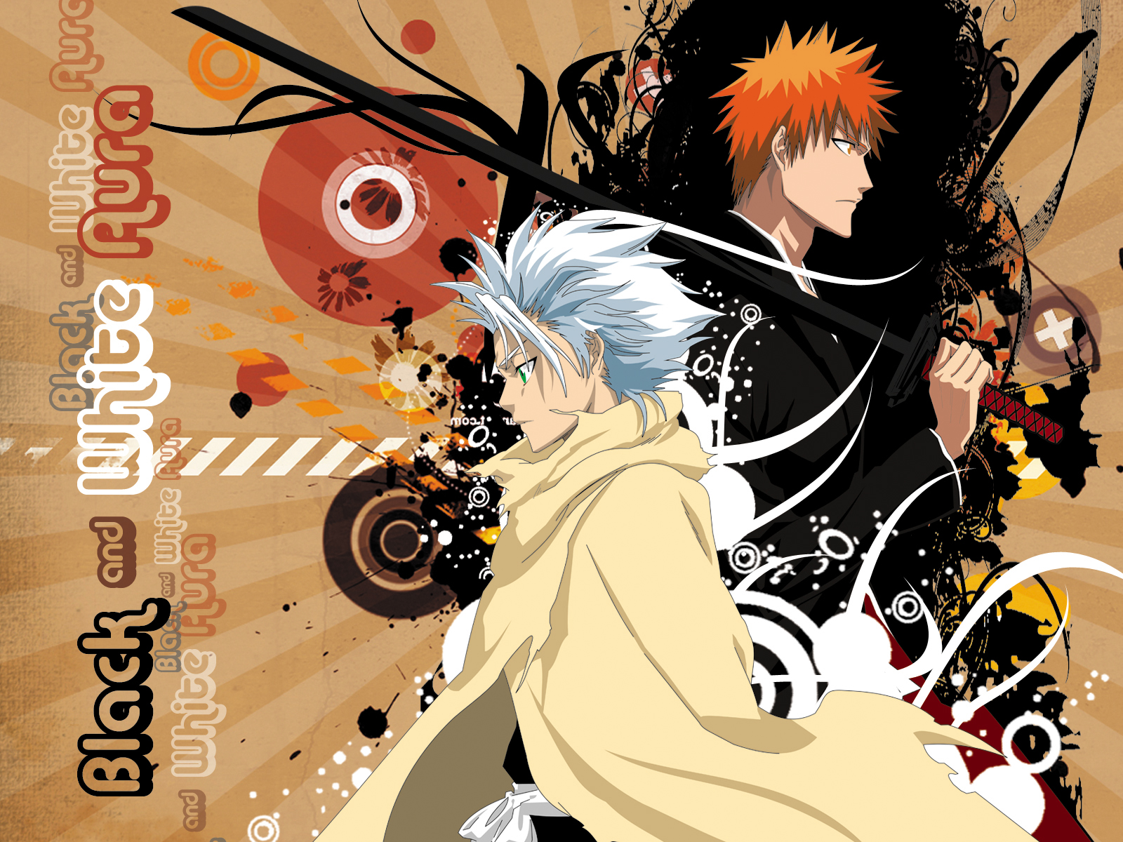 Bleach Legends: Tōshirō Hitsugaya & Ichigo Kurosaki HD Wallpaper Showcase