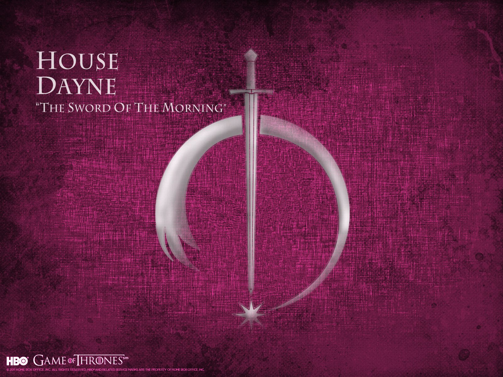 House Dayne — Sword of the Morning (Game of Thrones HD Wallpaper ...
