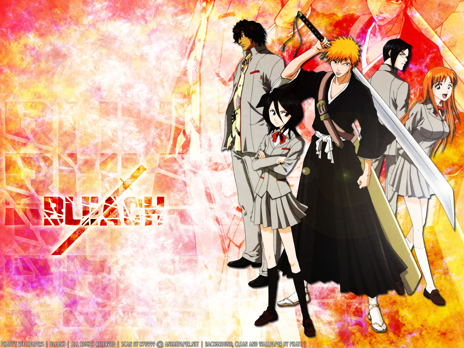 Download Uryu Ishida Orihime Inoue Yasutora Sado Rukia Kuchiki Ichigo ...