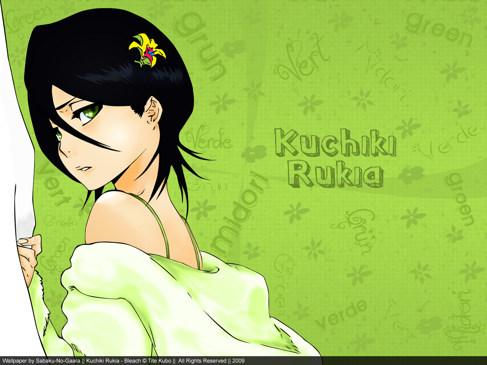 Download Rukia Kuchiki Anime Bleach Wallpaper