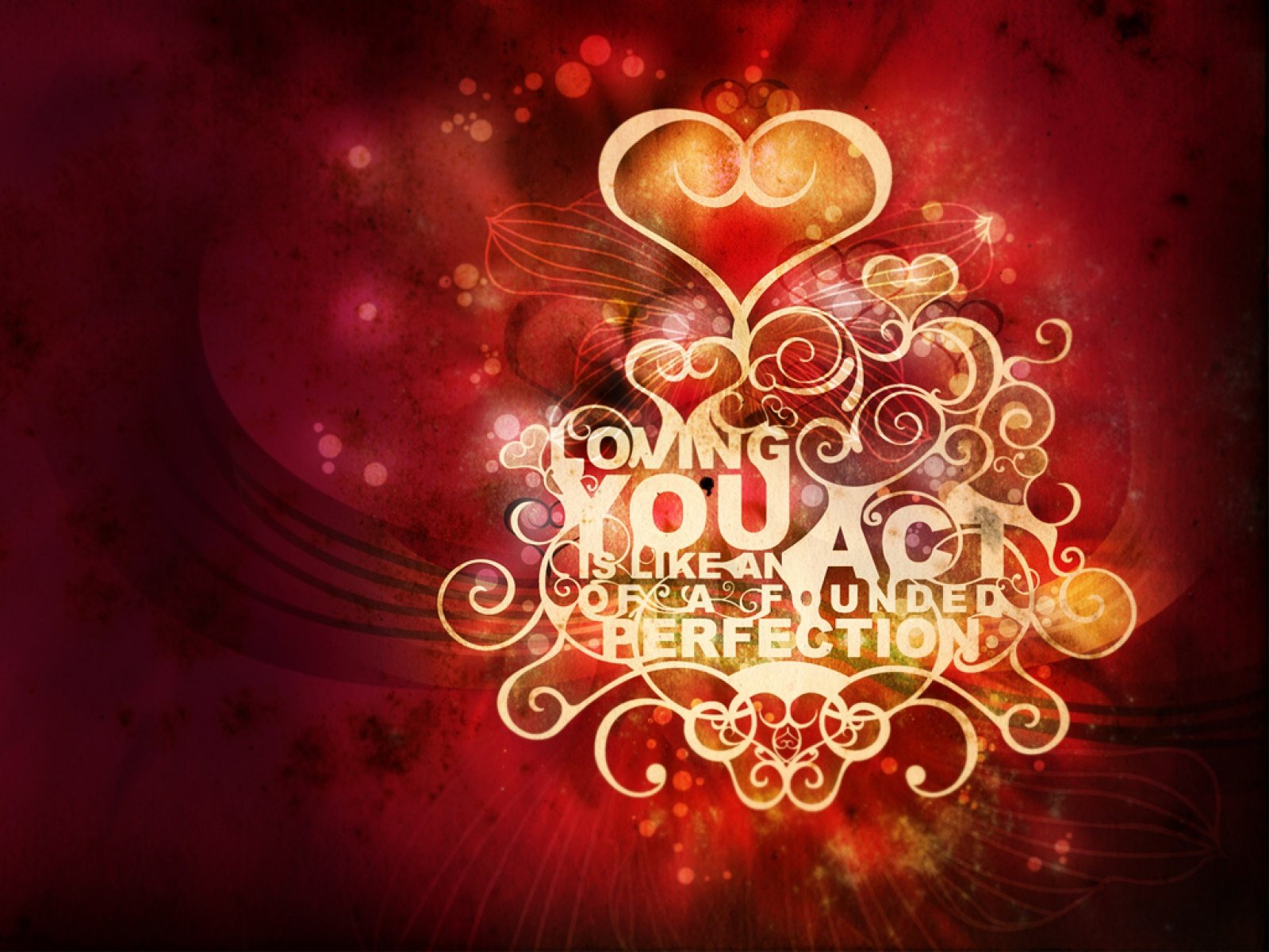 Artistic Love Wallpaper