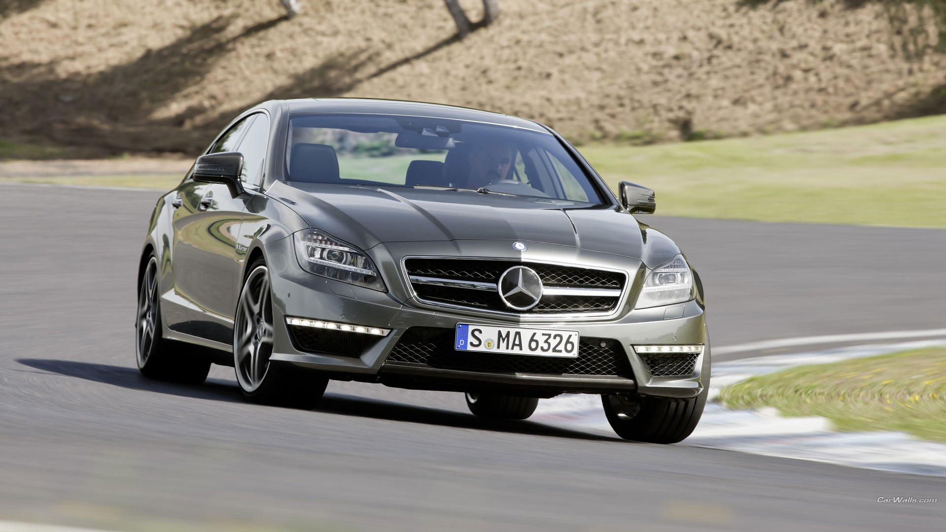 Download Vehicle Mercedes-Benz CLS63 HD Wallpaper