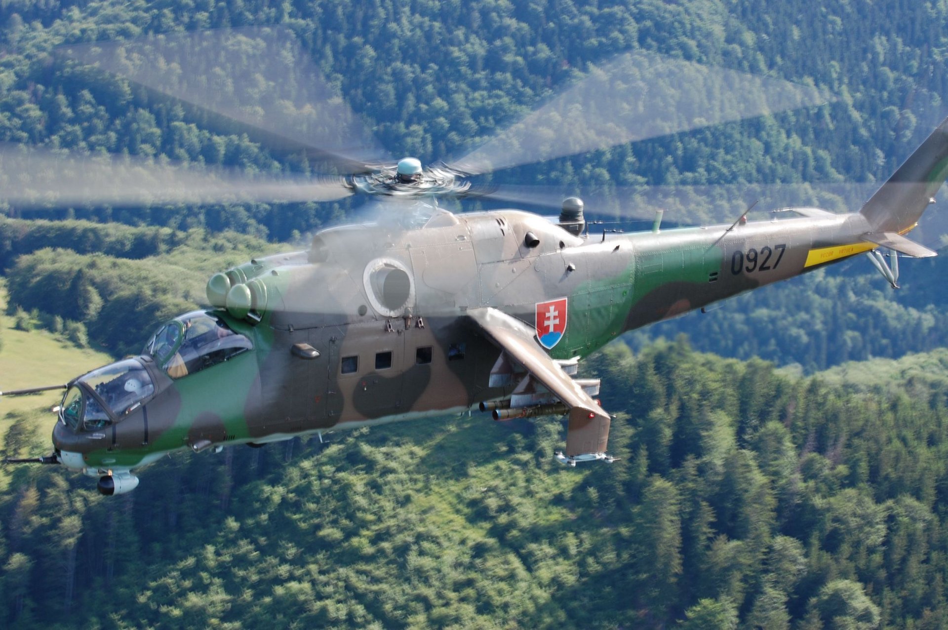 Mi-24 Hind Assault — HD Military Helicopter Wallpaper