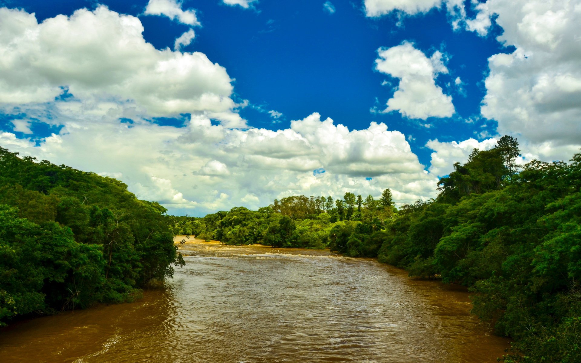 Nature River HD Wallpaper