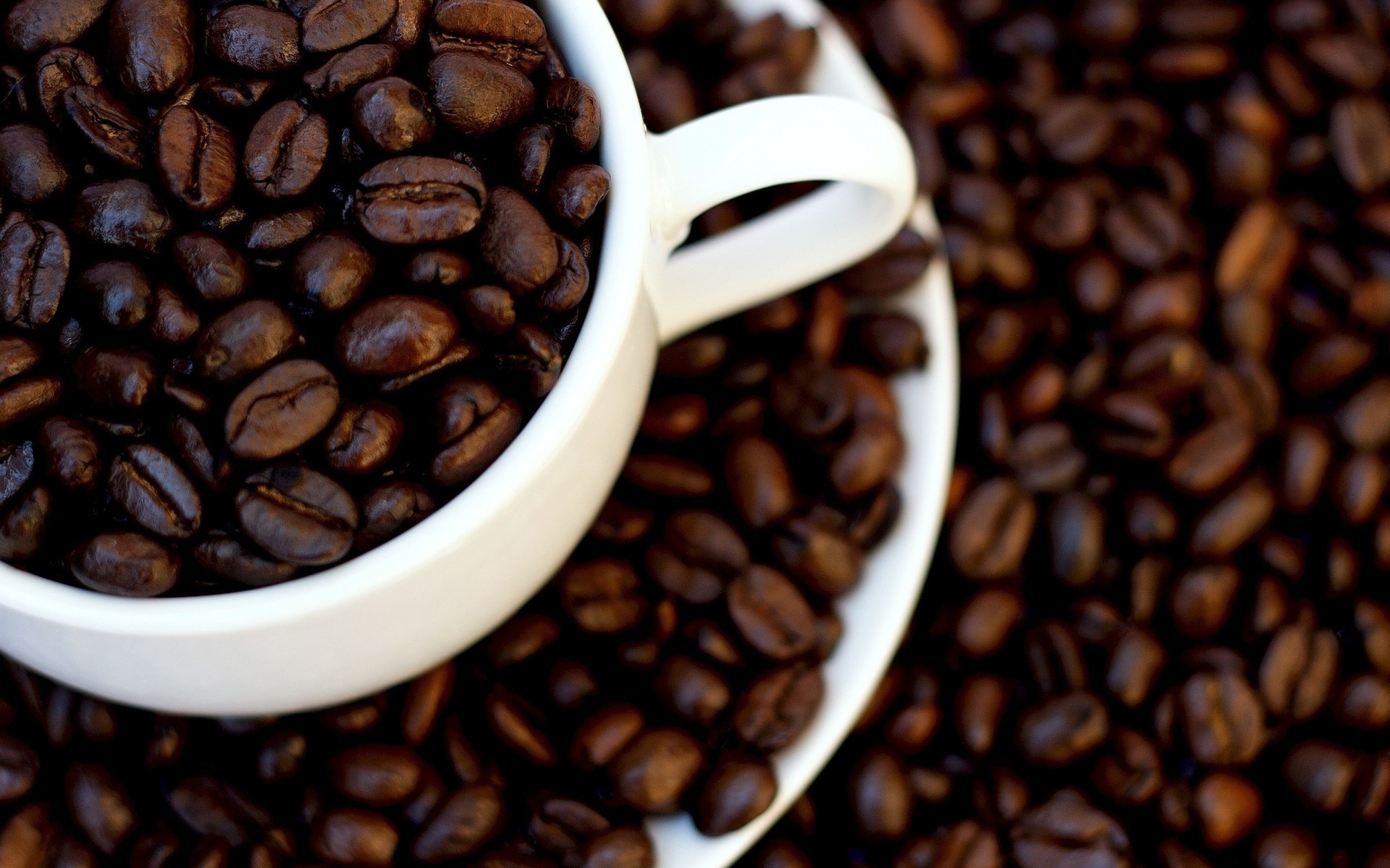Rich Coffee Beans HD Wallpaper: A Perfect Blend of Flavor and Aroma