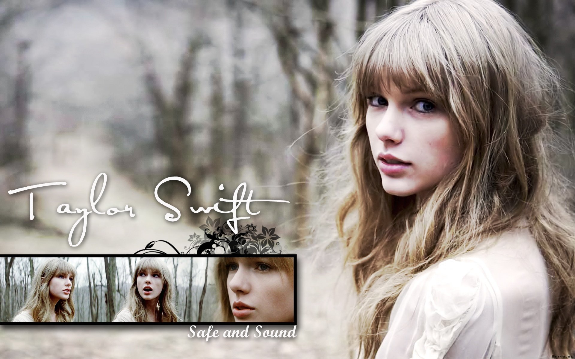 Taylor Swift HD Wallpaper: Safe and Sound Music Vibes