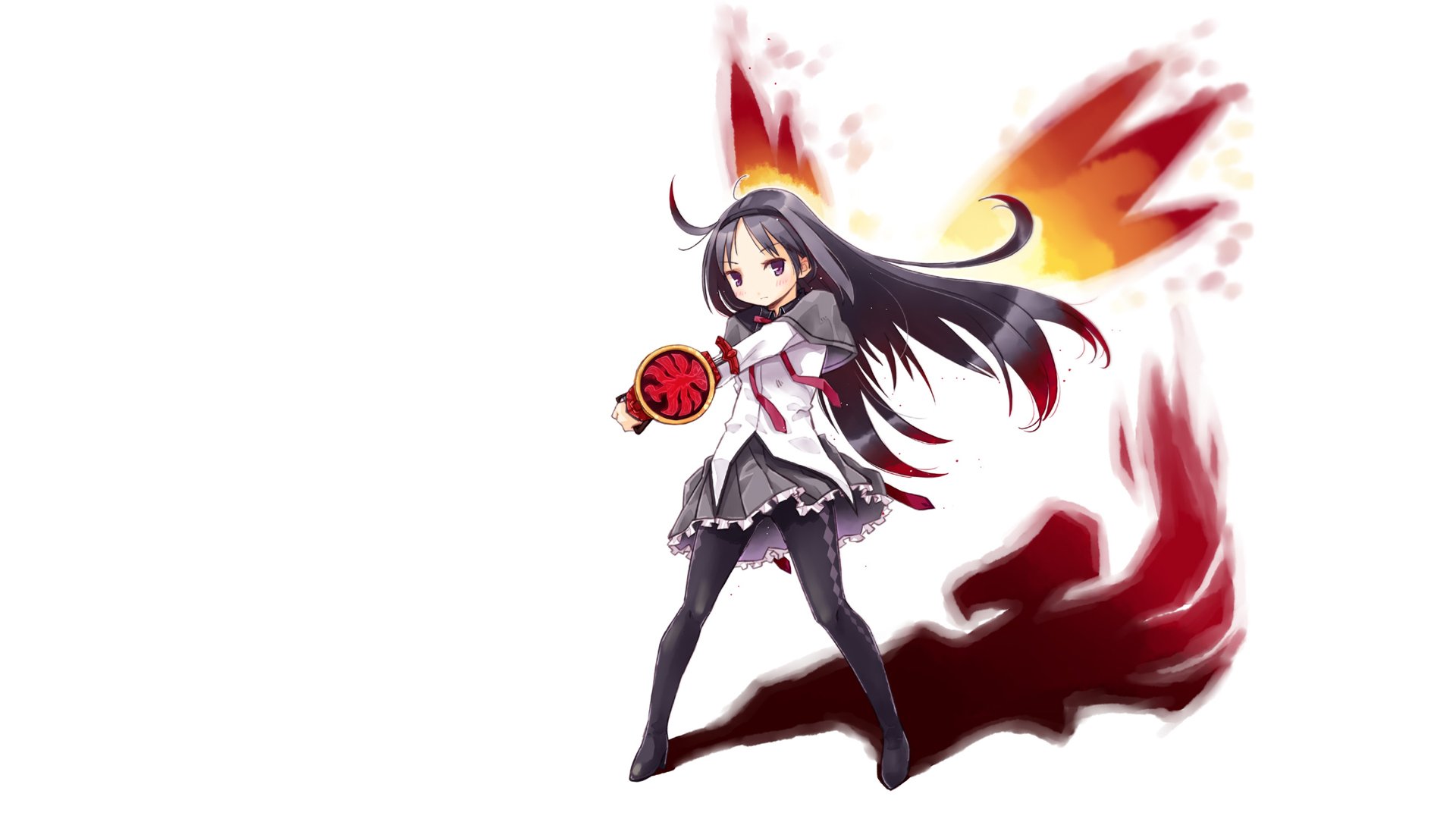 Homura Akemi HD Wallpaper – Puella Magi Madoka Magica Anime Art ...