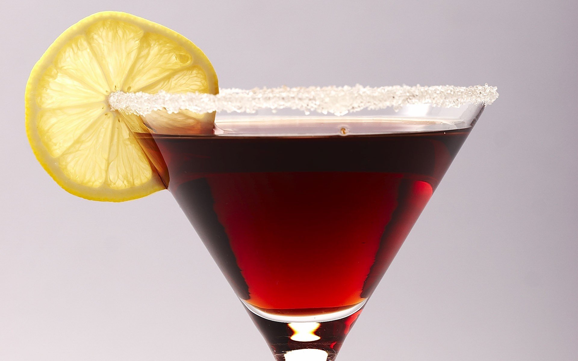 Crimson Martini with Lemon — HD Cocktail Wallpaper | 1920x1200 ...