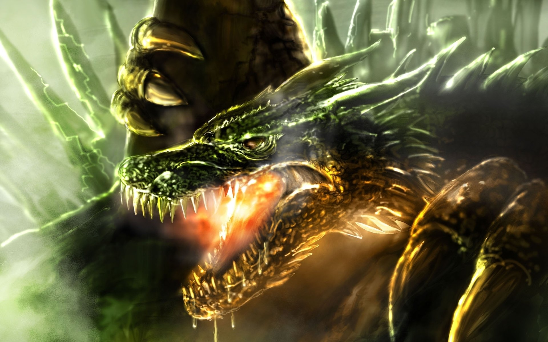 Download Fantasy Dragon HD Wallpaper | 1920x1200 | Wallpaper Abyss