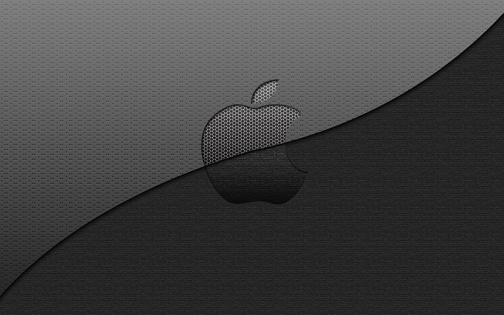 Sleek Apple Inc. Tech HD Wallpaper: Modern Minimalism in Black