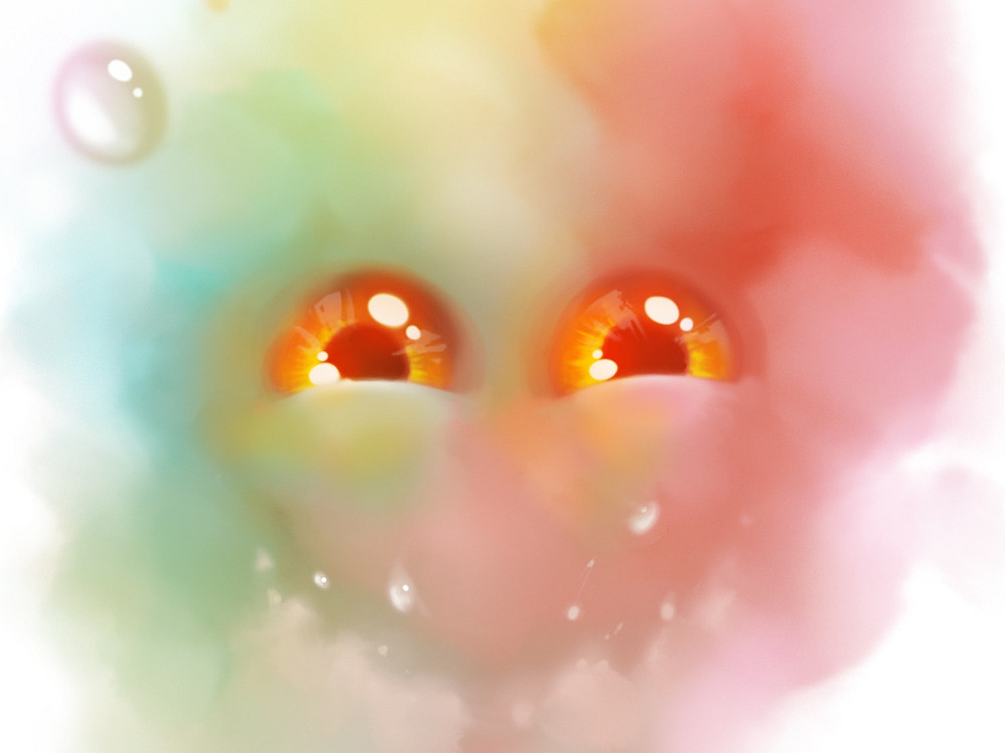 Download Pastel Eye Fantasy Artistic Wallpaper