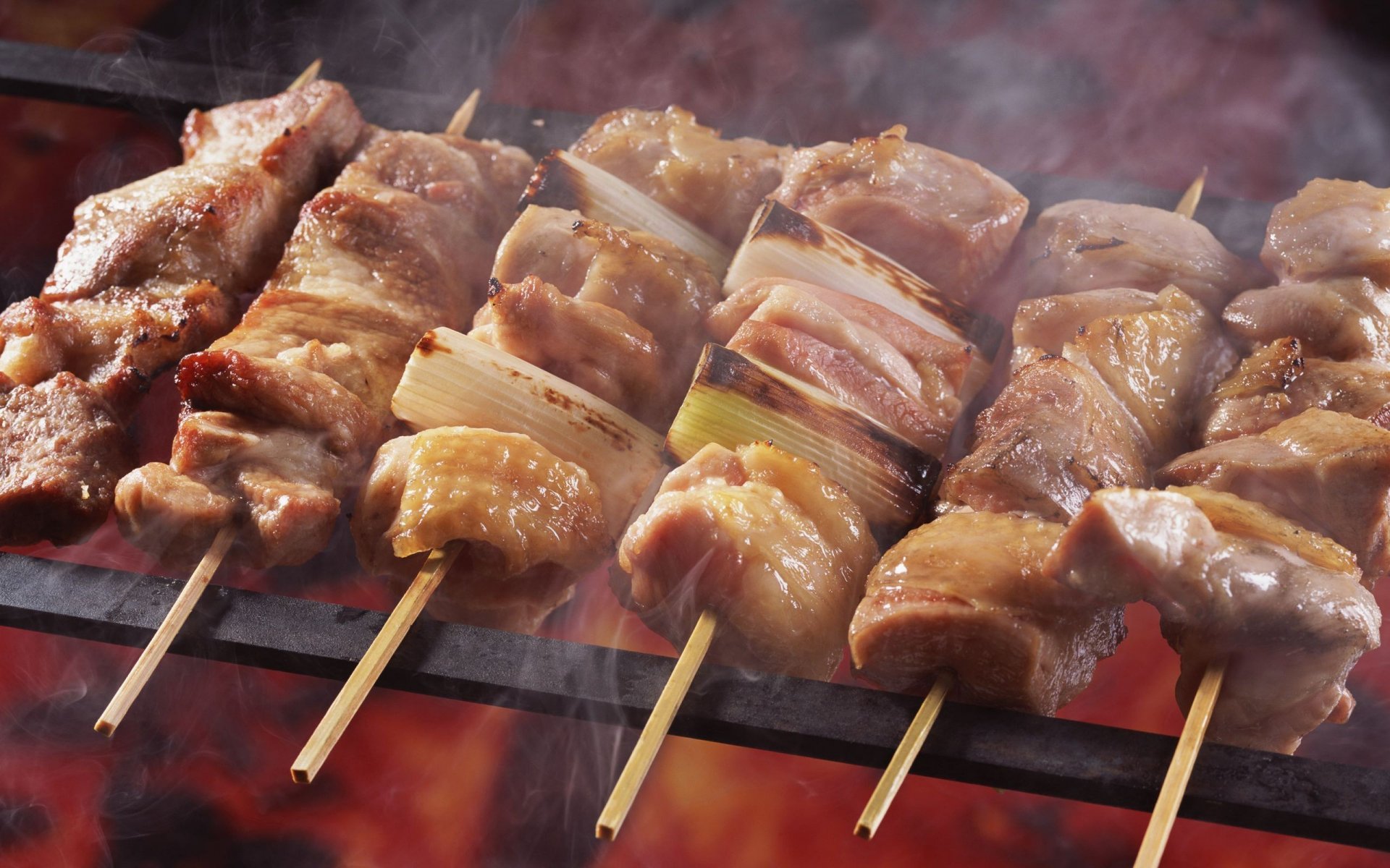 Sizzling BBQ Skewers HD – Mouthwatering Grilled Delights