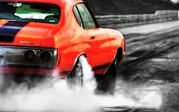 Chevelle Burnout Wallpaper HD Wallpaper: Chevrolet Chevelle Classic
