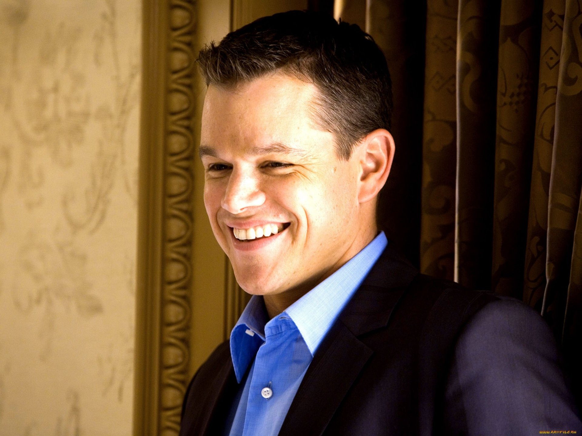 Download Celebrity Matt Damon HD Wallpaper