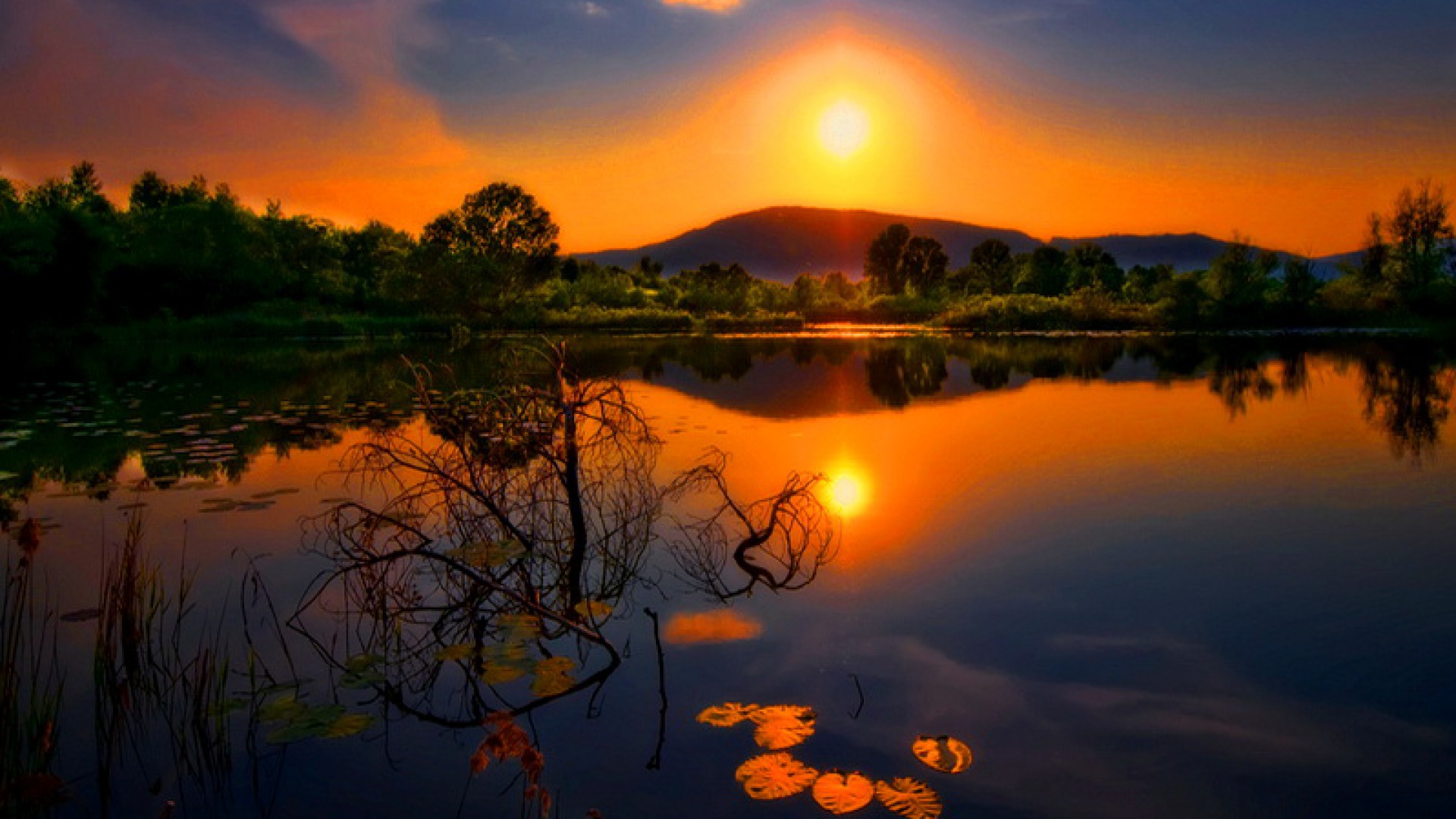 Download Nature Reflection HD Wallpaper