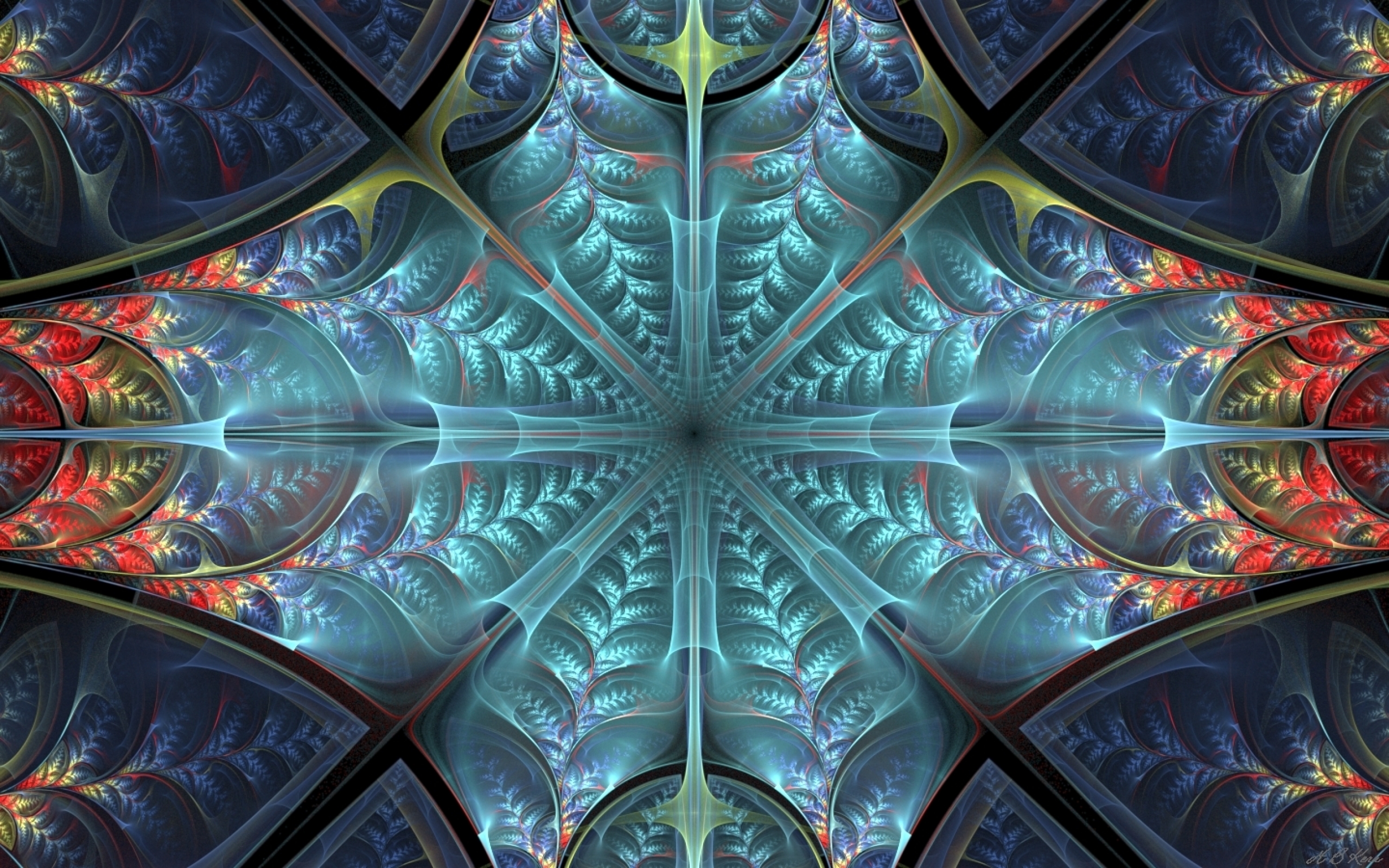 HD Fractal Vortex: A Stunning Abstract Depth