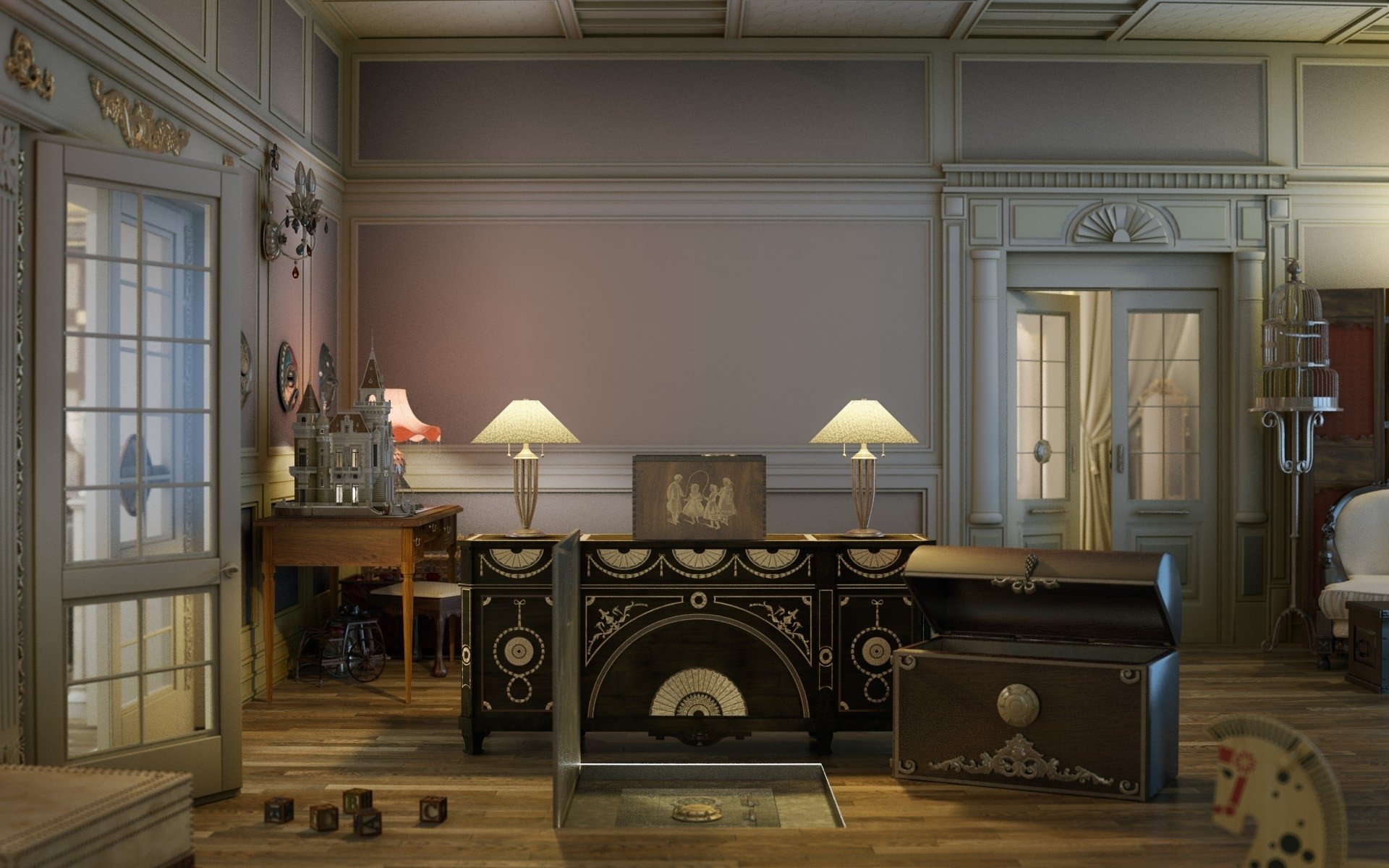 Download Man Made Room HD Wallpaper