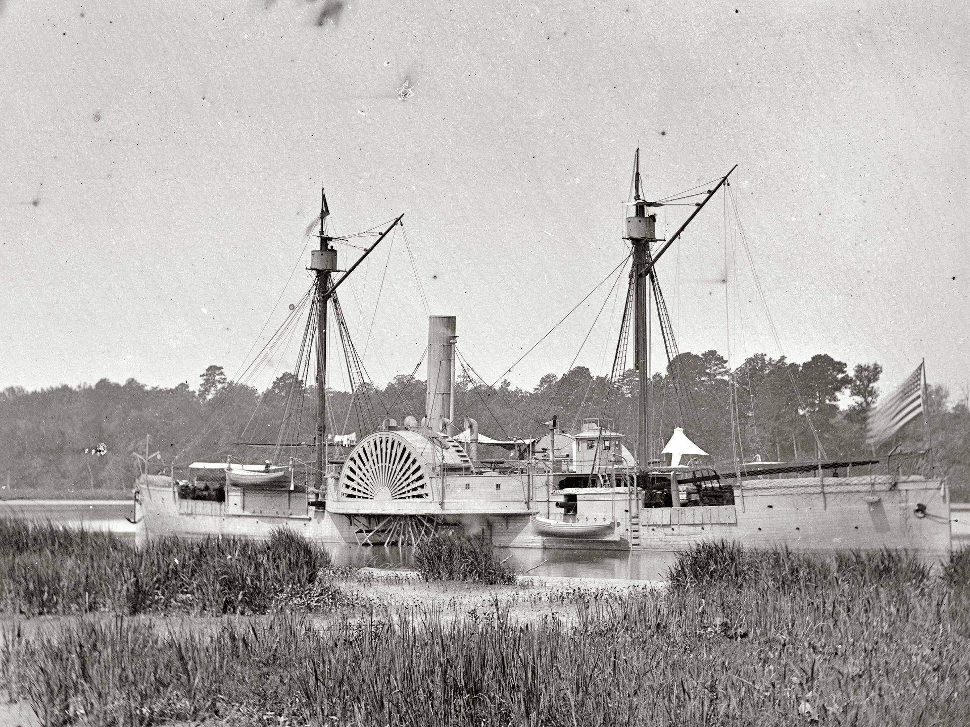 Download Military USS Monocacy (1864) HD Wallpaper