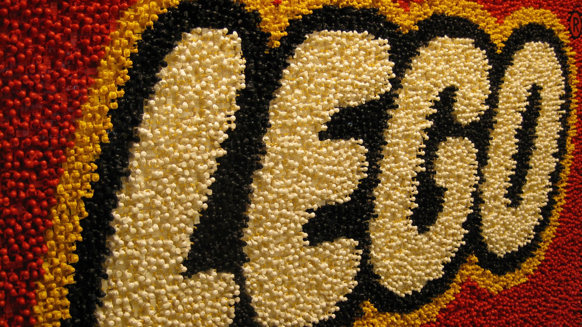 LEGO Mosaic HD Wallpaper / HD LEGO Macro Brick Art / Man-Made LEGO ...