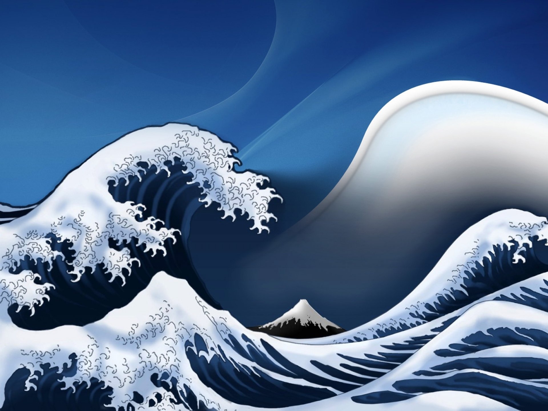 Download Artistic Wave HD Wallpaper