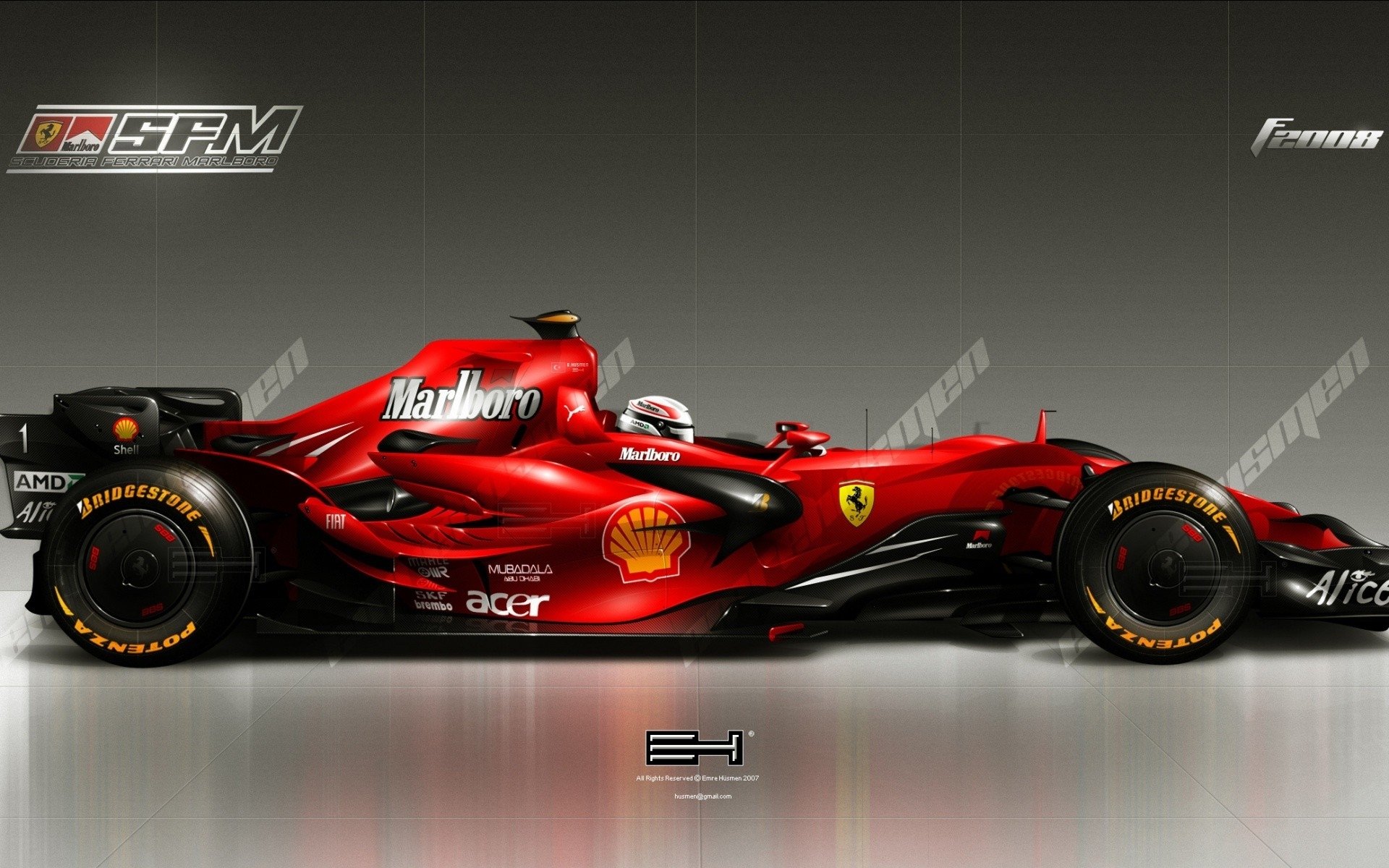 Scuderia Ferrari F1 — Scarlet Speed HD Wallpaper