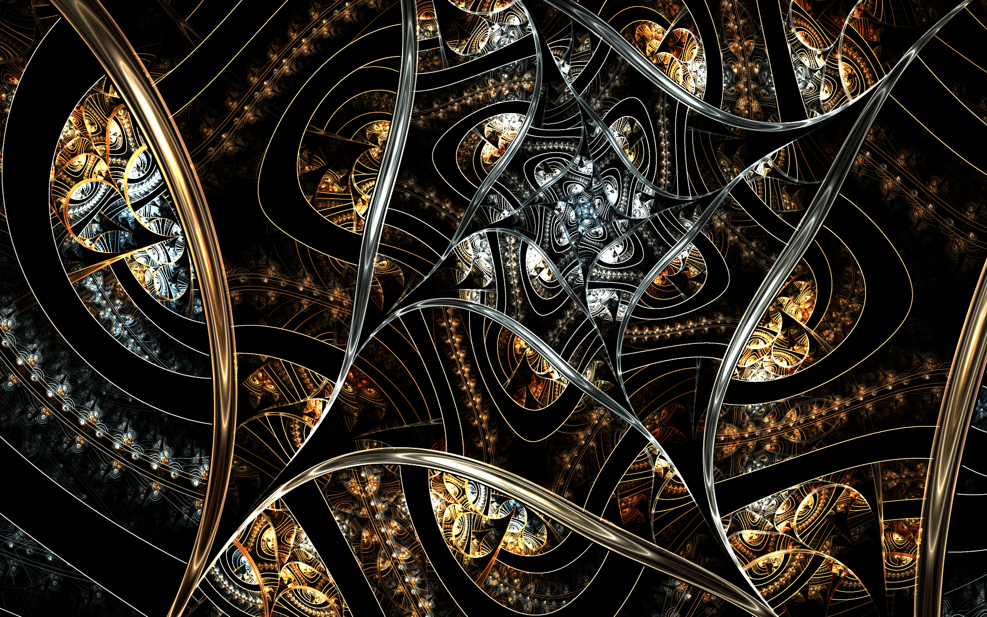 HD Fractal Symphony: Abstract Depths in Motion
