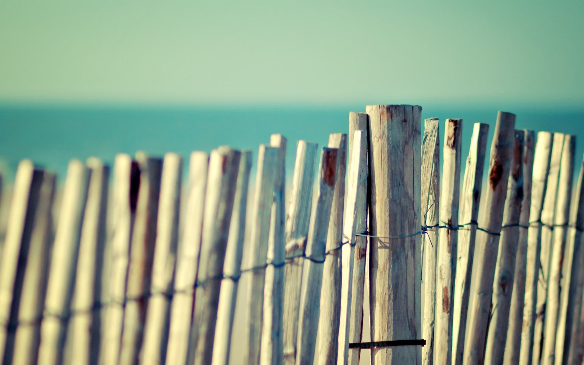 Man Made Fence HD Wallpaper