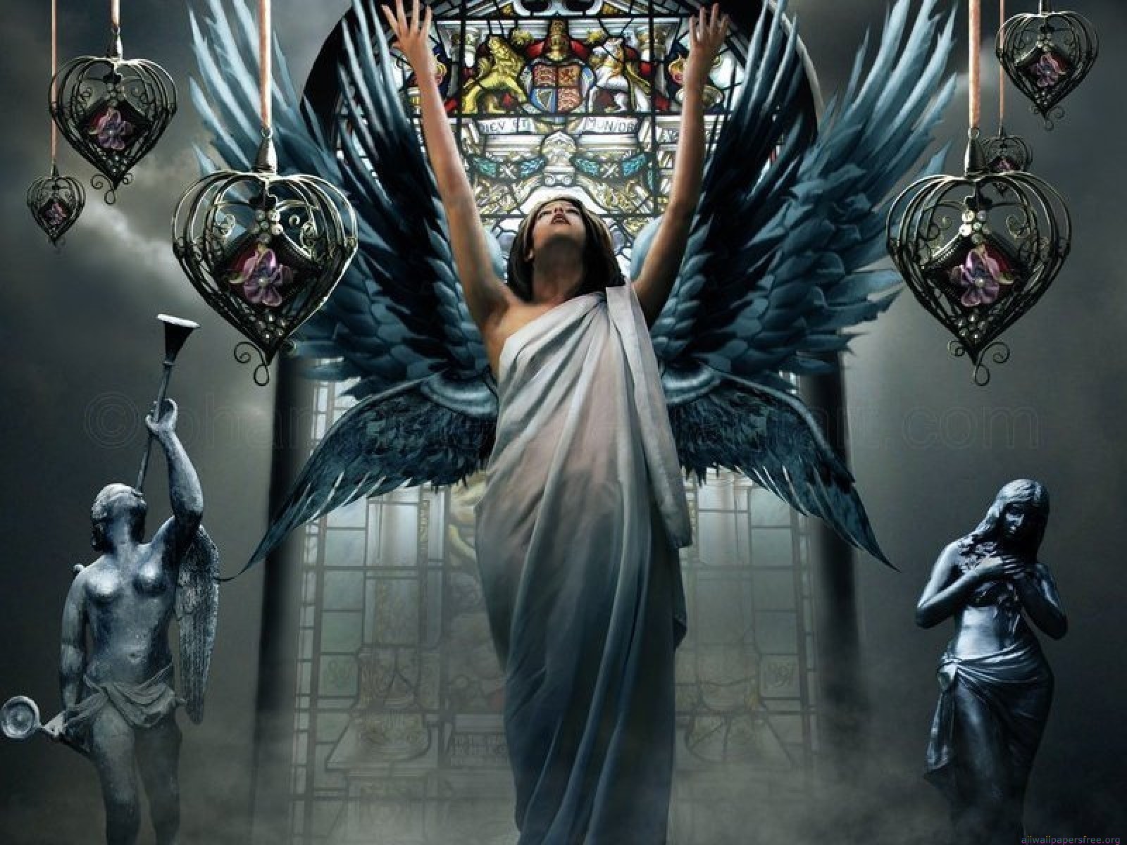 Download Fantasy Angel Wallpaper