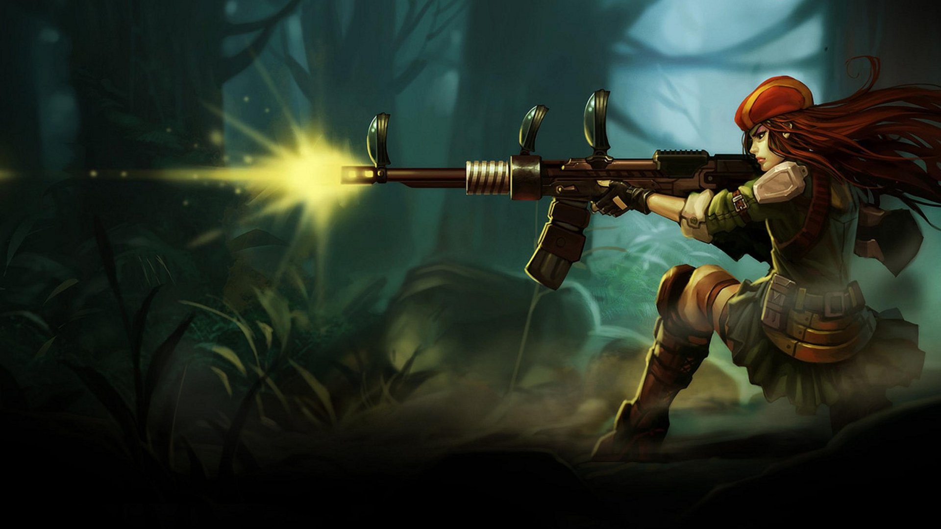 Caitlyn Sharpshooter – HD League of Legends Wallpaper | 2500x1406 ...