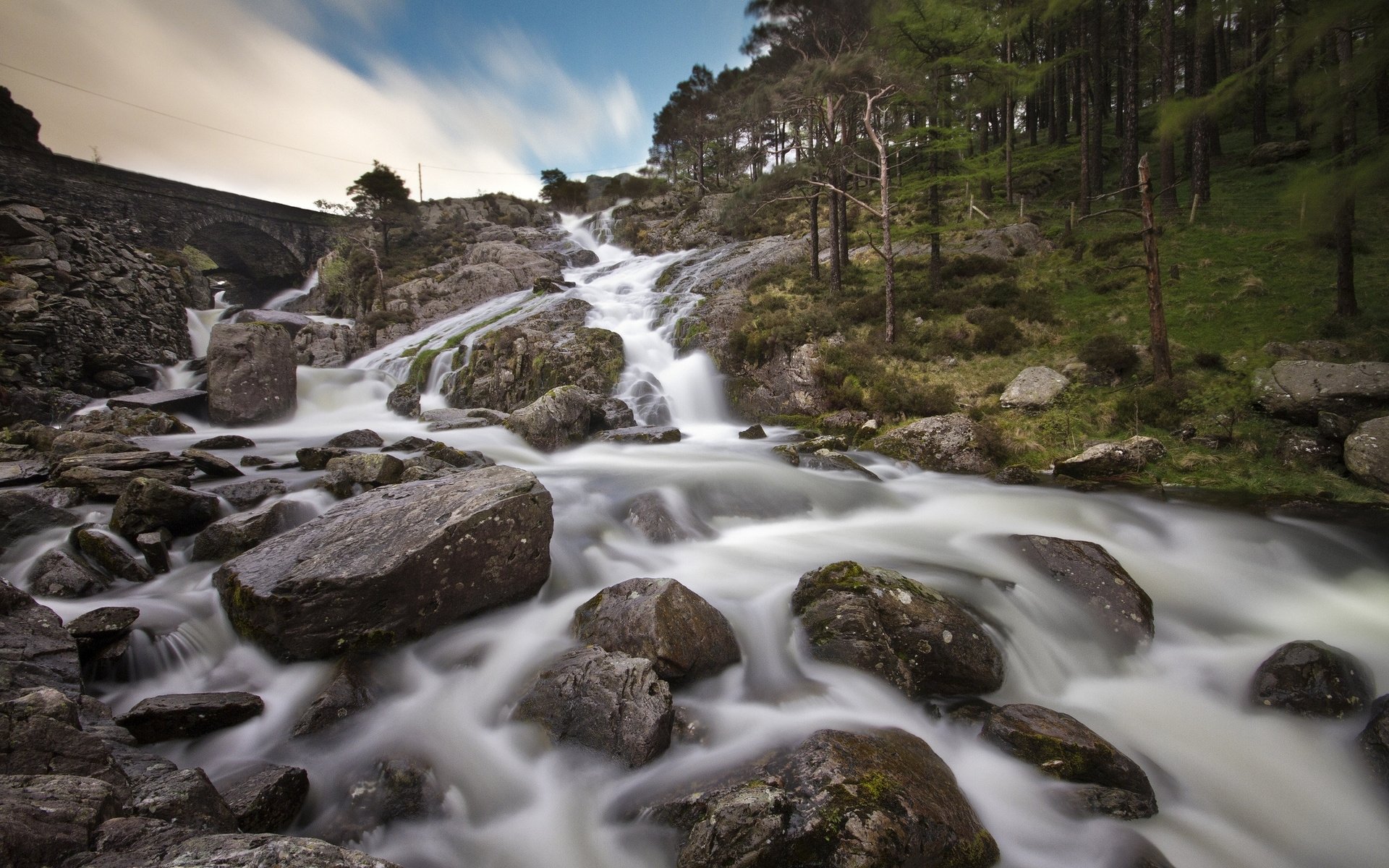 Download Nature Stream HD Wallpaper | 1920x1200 | Wallpaper Abyss