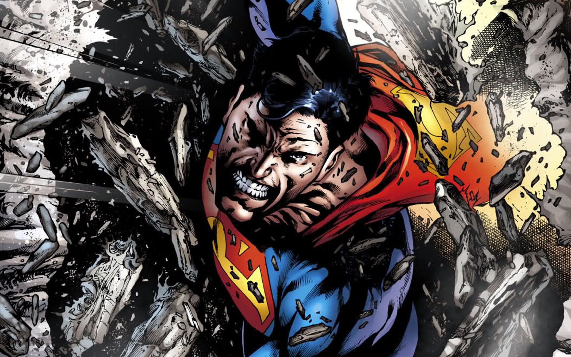 Download Comic Superman HD Wallpaper