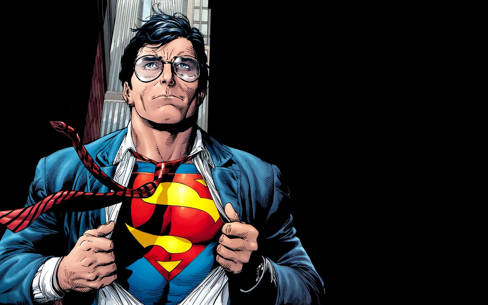 Superman Unmasked: HD Comic Hero Wallpaper