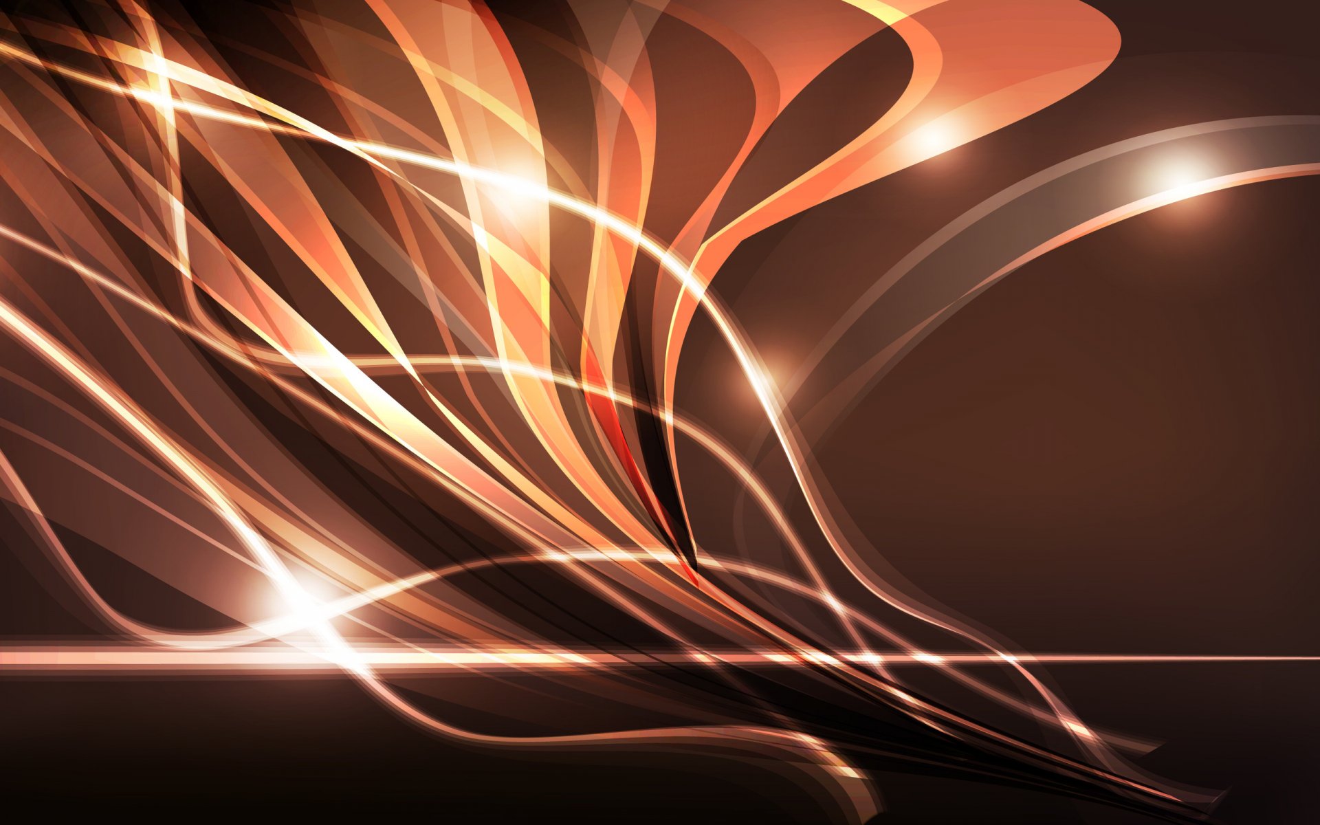 Radiant Abstract Lines HD Wallpaper