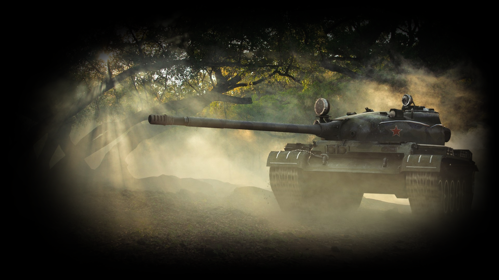 World of Tanks HD Wallpaper: Epic Battlefield Tank Action