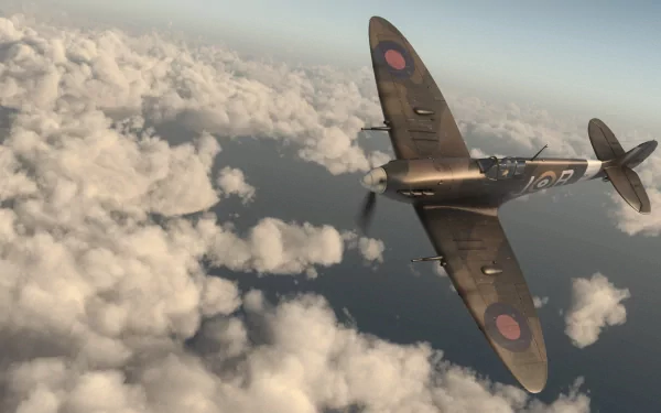 Download Warplane Aircraft Military Supermarine Spitfire HD Wallpaper